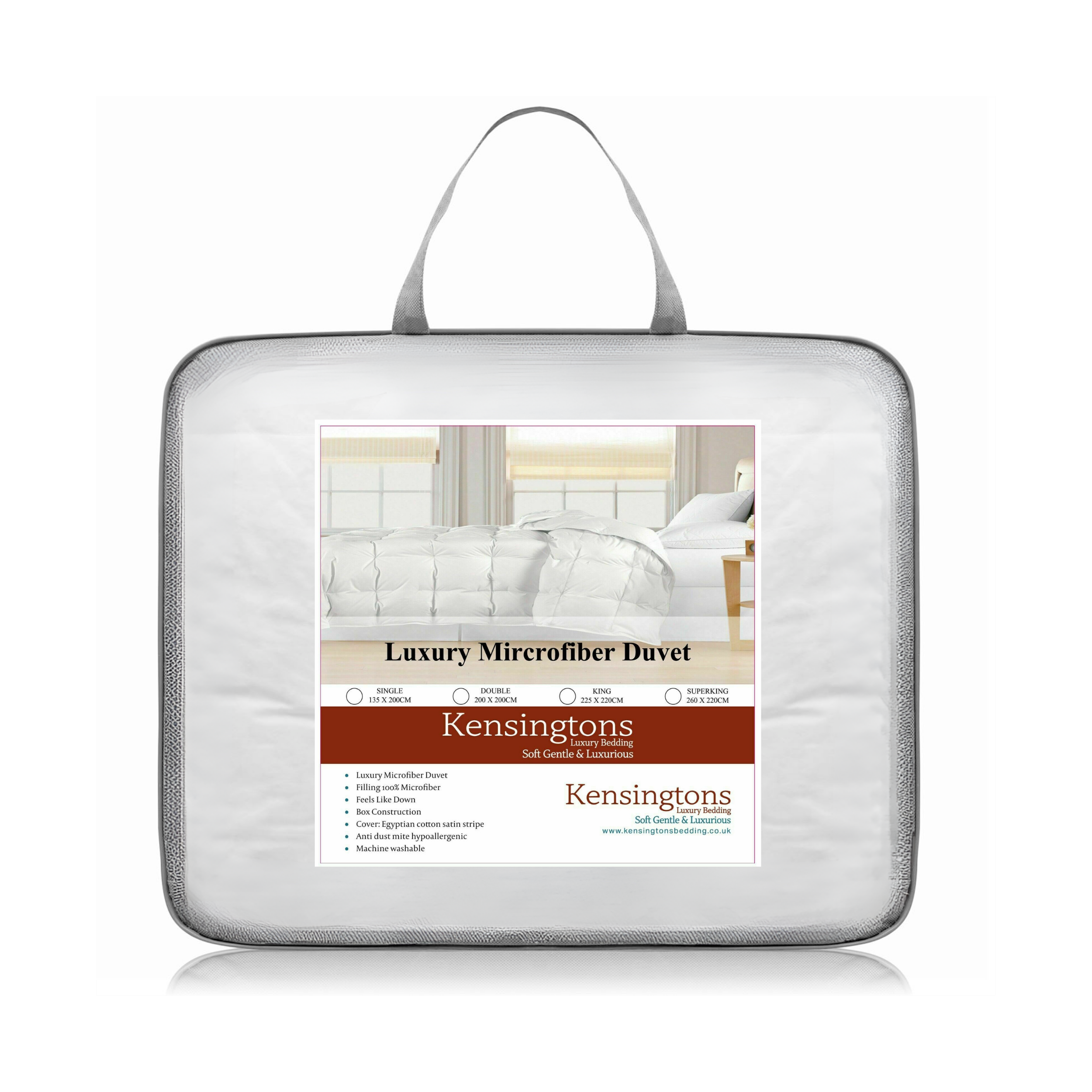 Luxury Ultimate Mmicrofiber Duvet | 13.5 Tog – Kensingtons Bedding