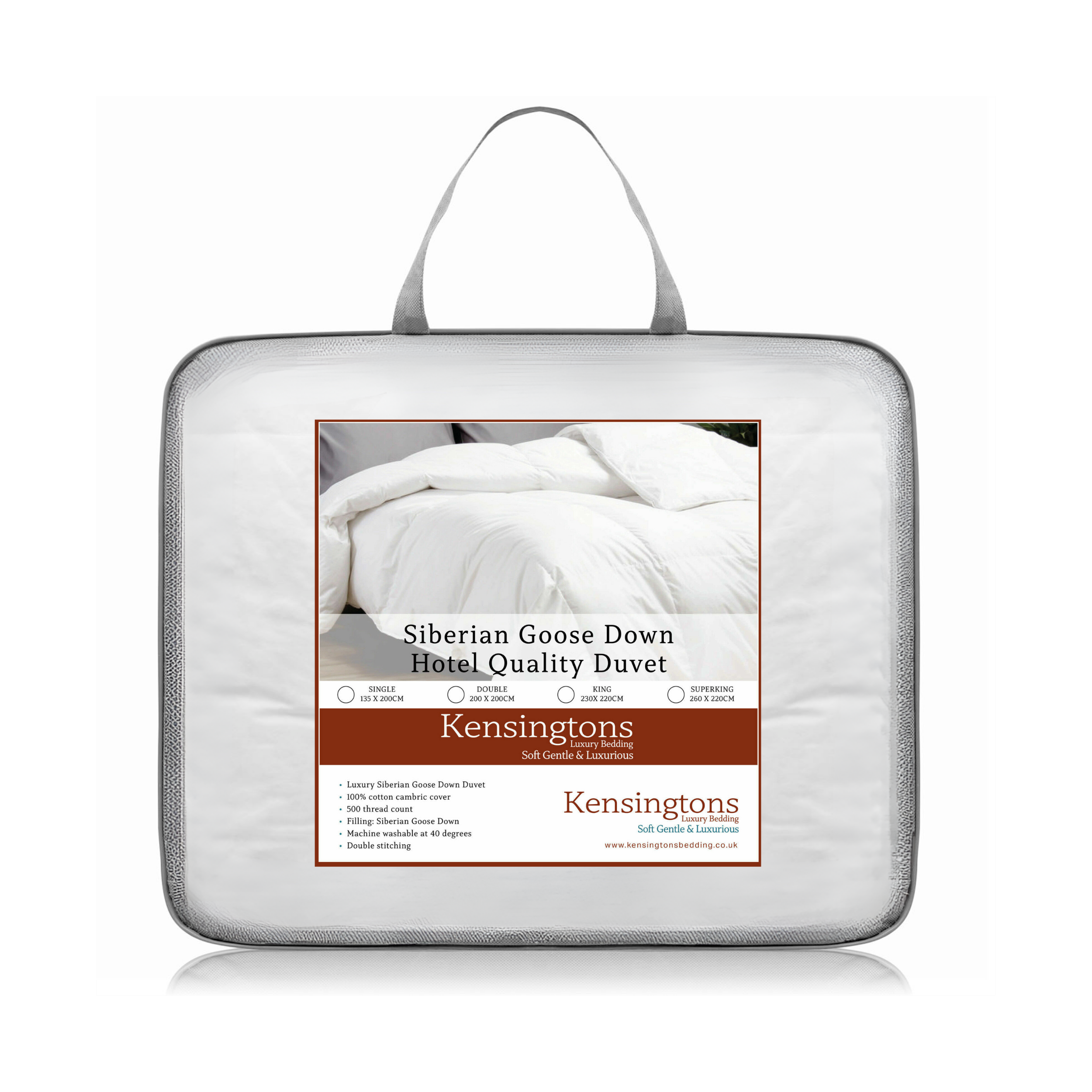 Pure Siberian Goose Down - Ultimate Quality |15.0 tog – Kensingtons Bedding