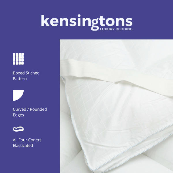 Luxury 100% Mulberry Silk Mattress Topper - Superior Comfort ...