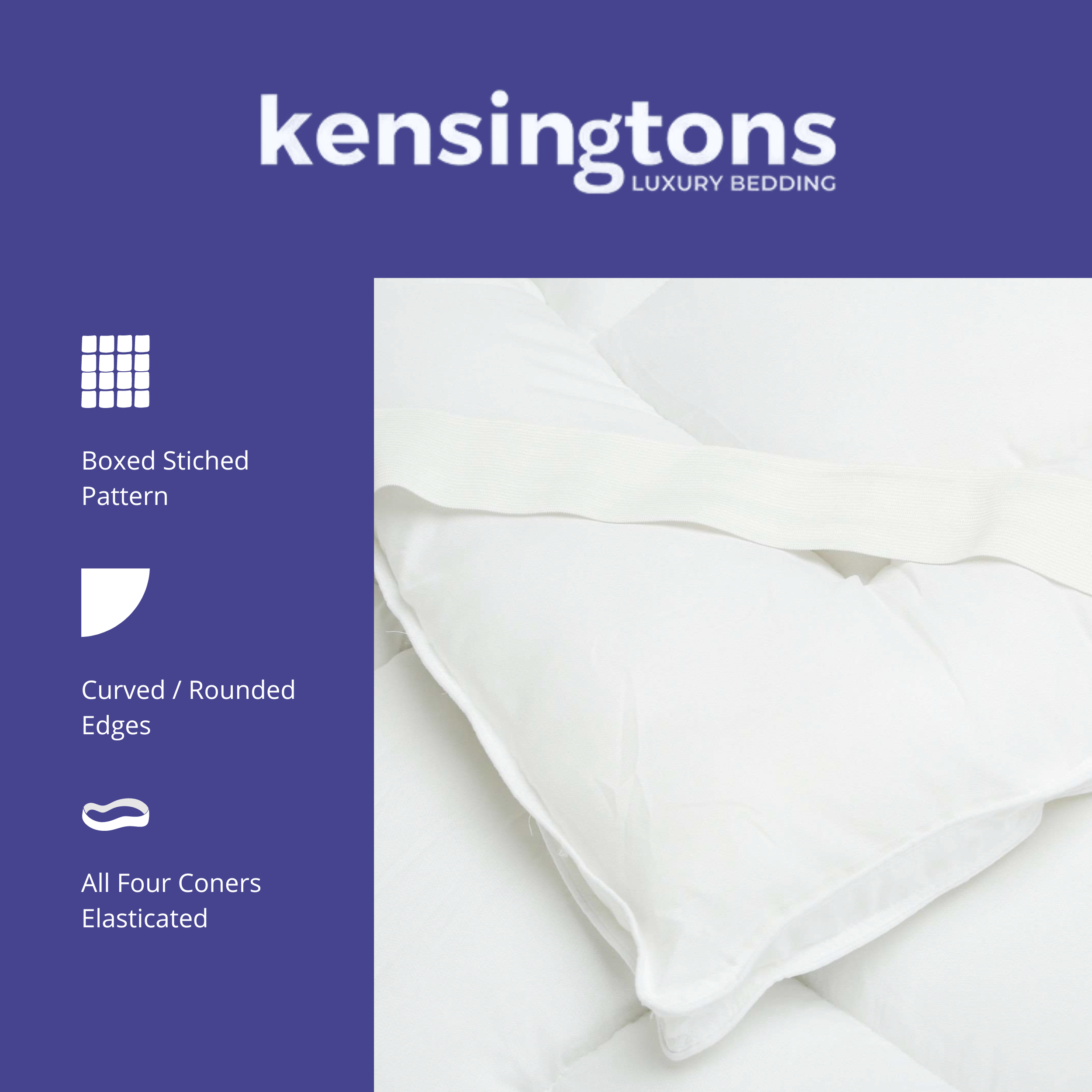 Siberian Goose Feather and Down Mattress Topper – Kensingtons Bedding